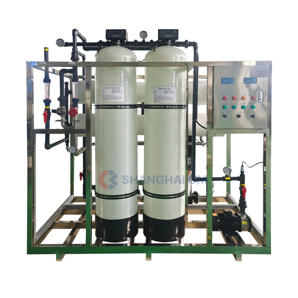 2000L/H Reverse Osmosis Water Treatment System – SHANGHAI CM